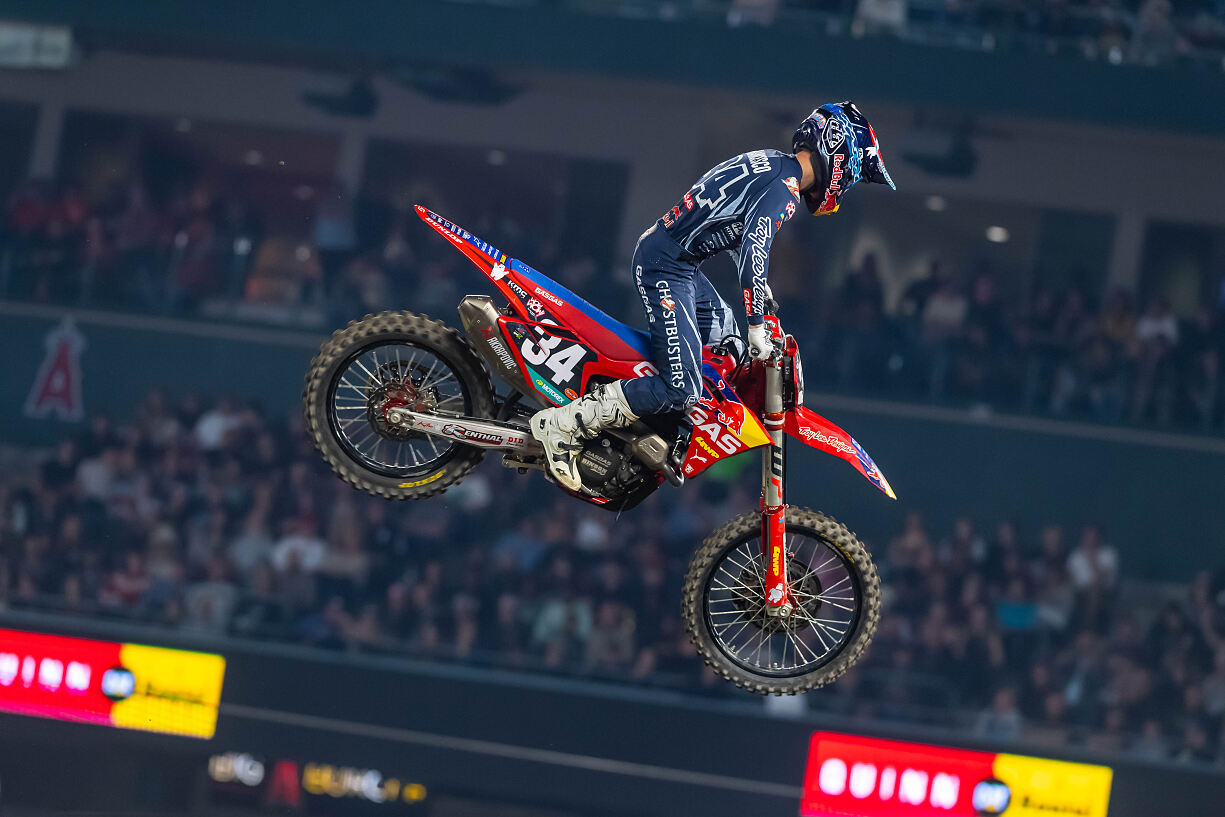 TRIPLE CROWN CHALLENGE FOR TROY LEE DESIGNS/RED BULL/GASGAS FACTORY RACING AT ANAHEIM 2 - GASGAS ...